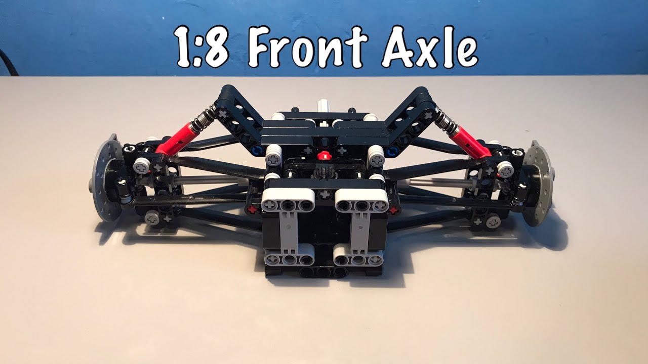 Lego Technic 1:8 Driven Front Axle - Concept - YouTube