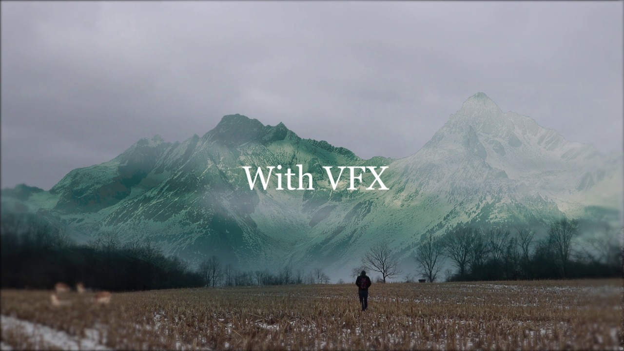 Mountains VFX Test - YouTube