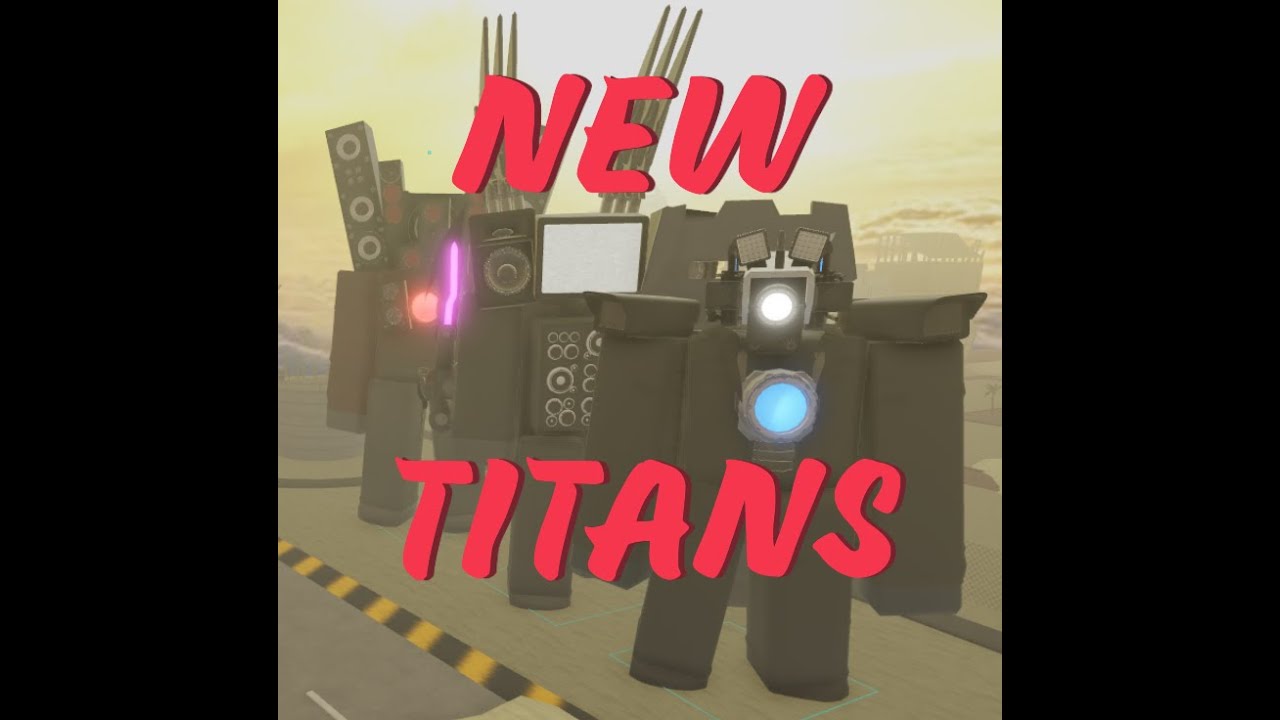 NEW TITANS SHOWCASE IN SKIBI DEFENSE |Cutscenes and models| - YouTube
