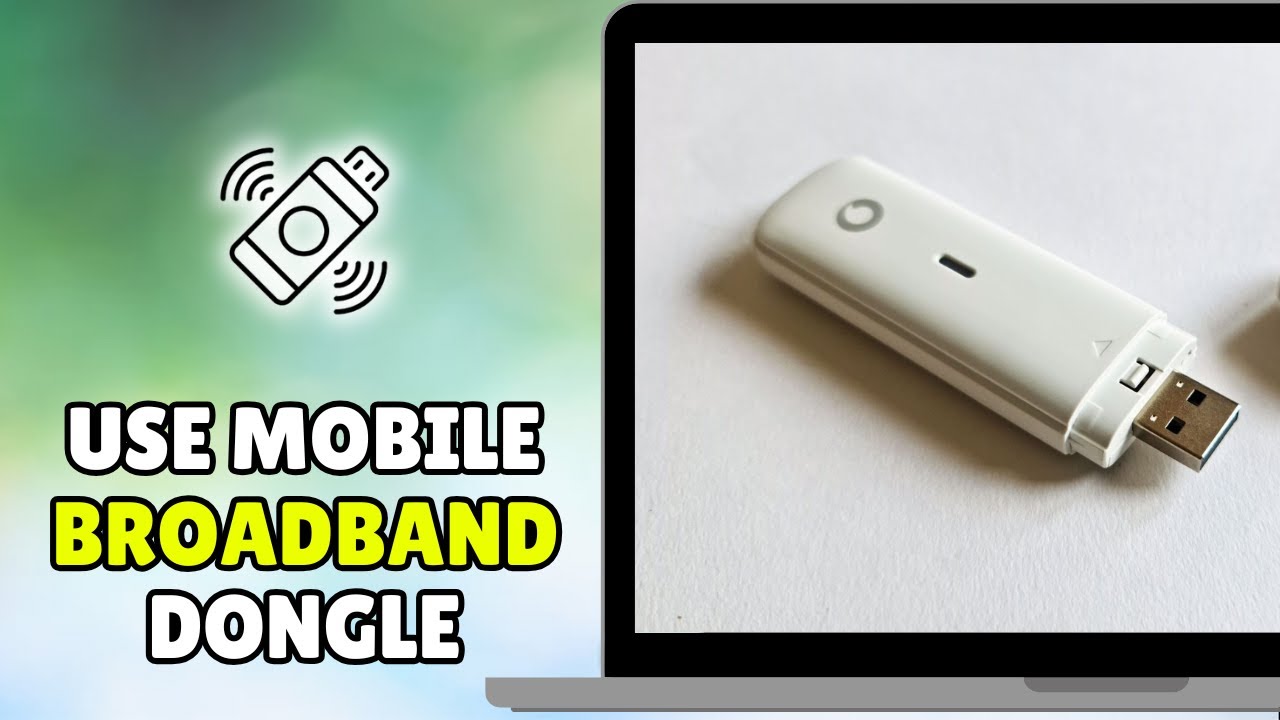 How Does a Broadband Dongle Work (2026) - How To Use Vodafone Mobile ...