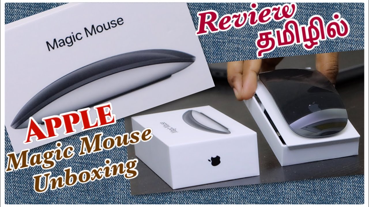 Apple Magic Mouse Unboxing and Review in Tamil// How to use the Magic ...