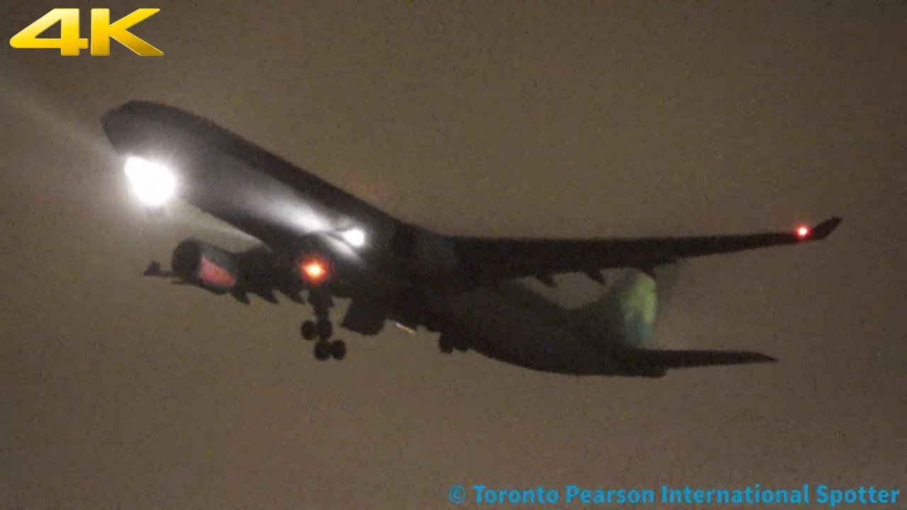 Aer Lingus A330-302 [EI-EAV] Landing/Takeoff - RWY 15L/24R (Toronto ...