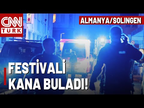 Almanya'da Bıçaklı Saldırı: 5 Yaralı, 3 Ölü! \