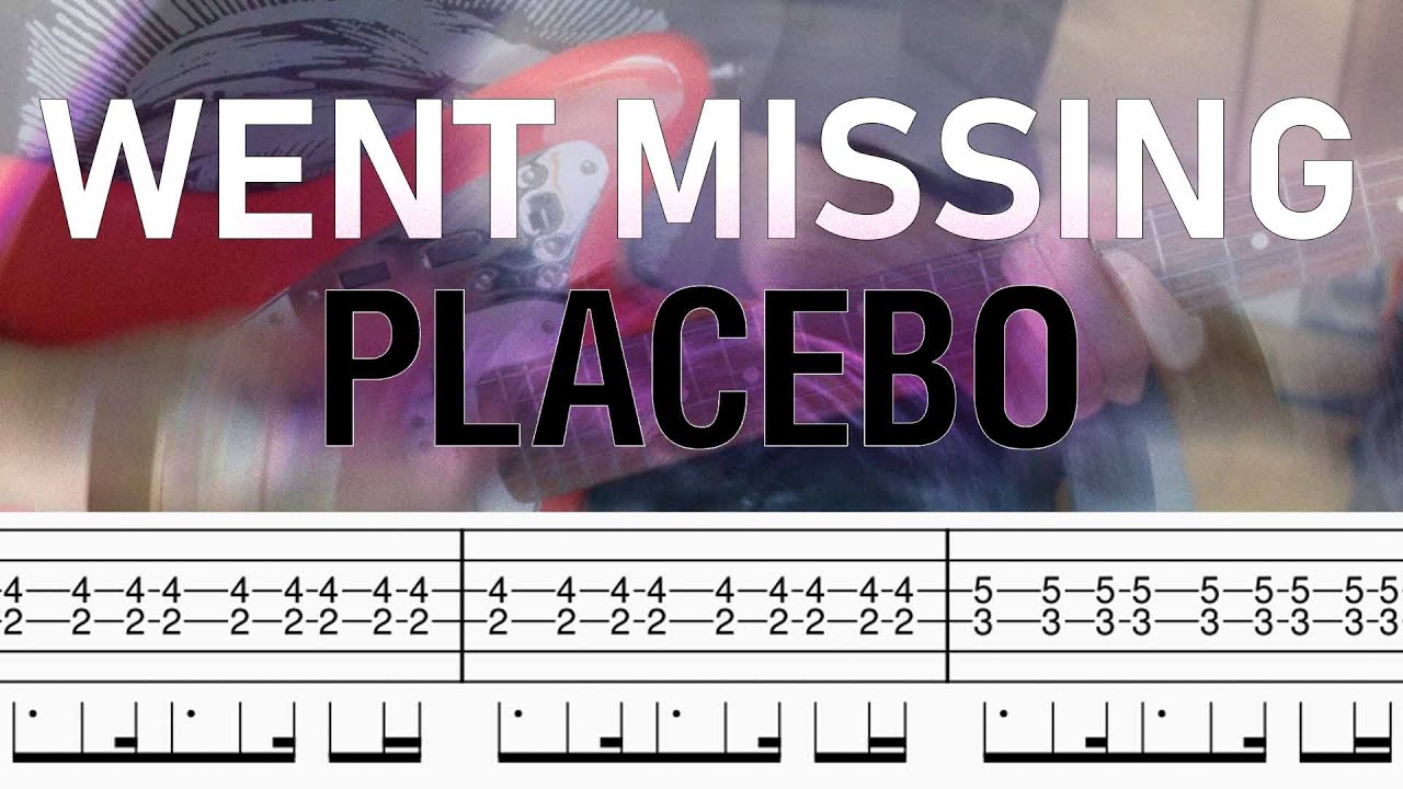 Went Missing (Placebo) - Guitar cover with TABS - YouTube