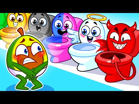 Potty Training Song | Healthy Habits for Kids | Kids' Songs and Nursery Rhymes | Pit & Penny Land