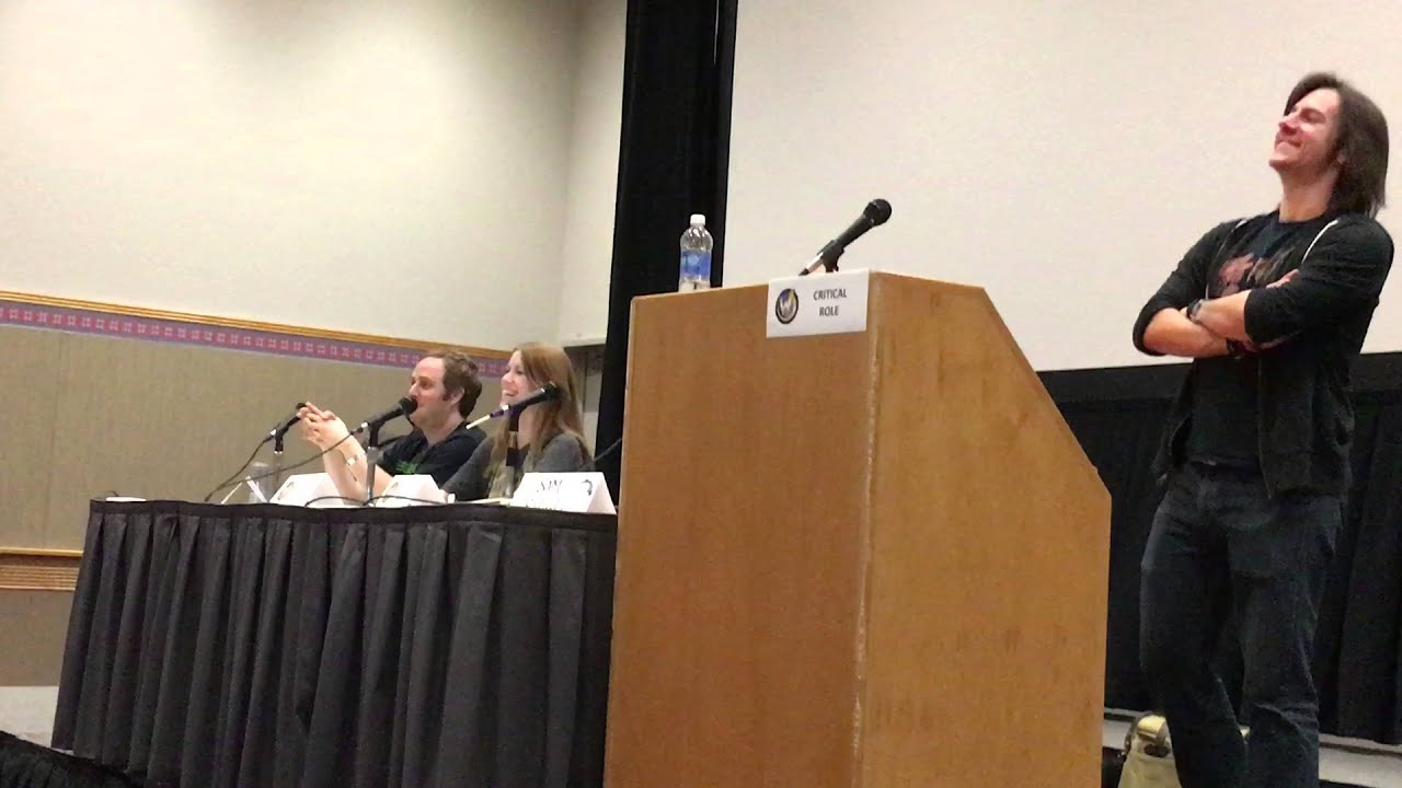 Critical Role Voice Actor Panel 2.21.16 [Spoilers Episode 43] - YouTube