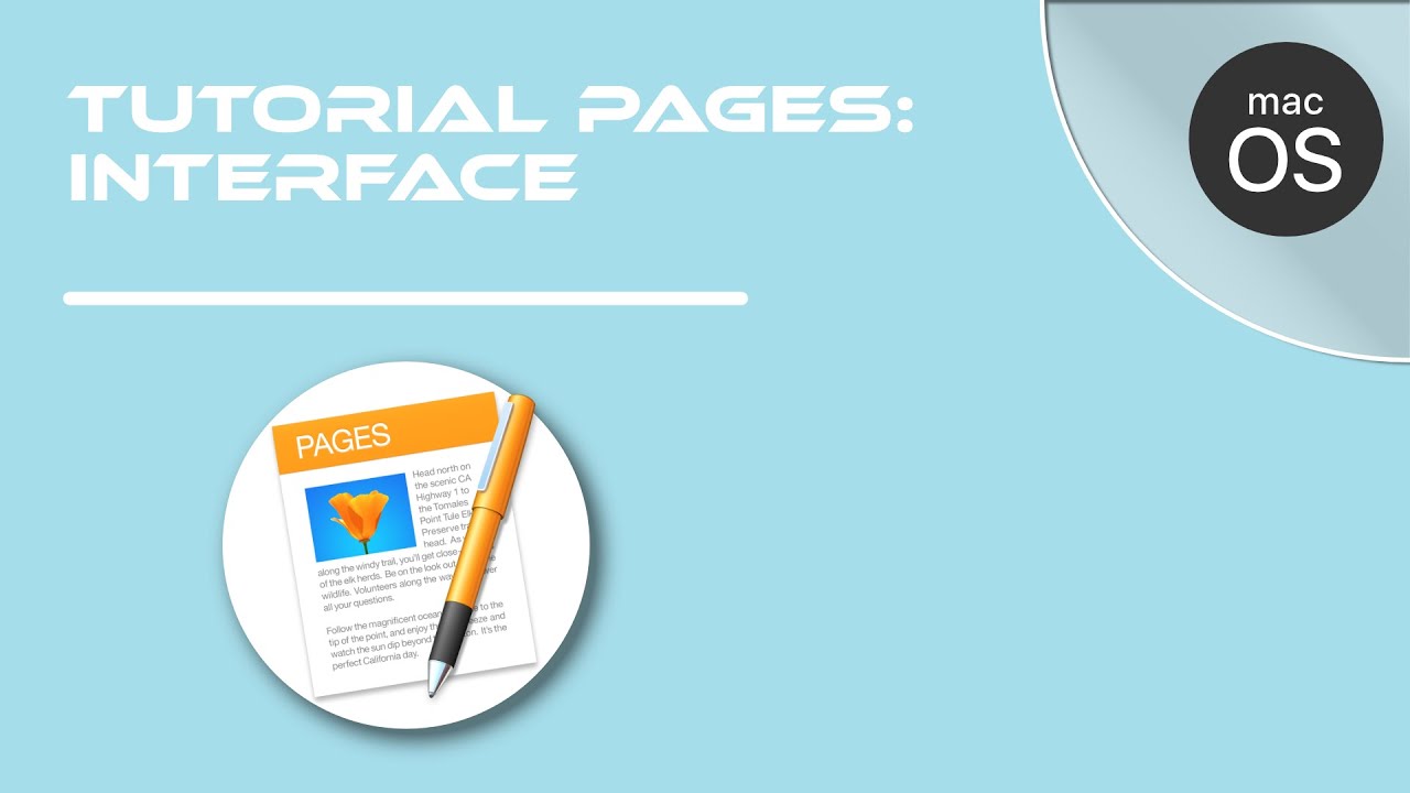 67.- [Tutorial Pages]: Interface | Mojave - YouTube