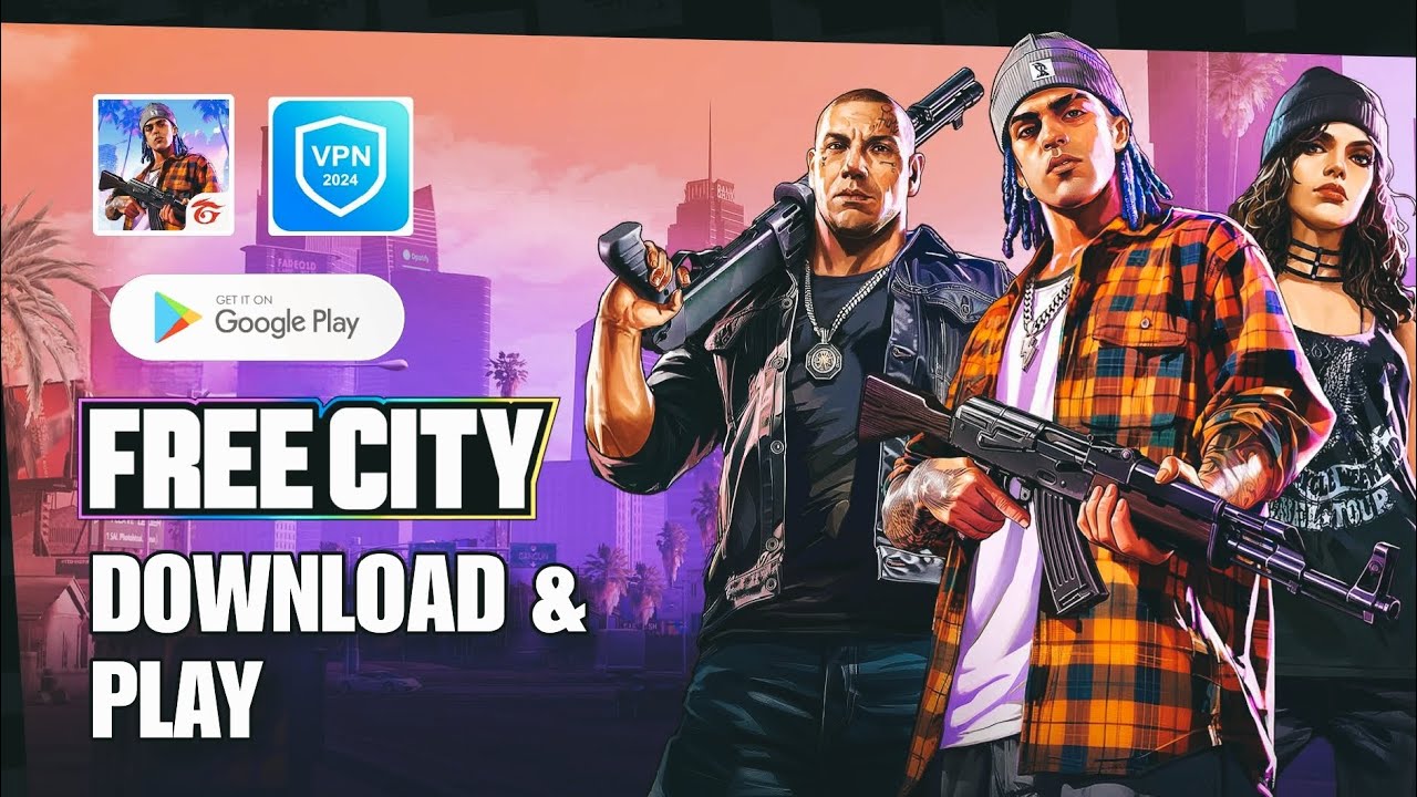 How to download Garena Free City on Android #freecity #gta6 #gta5 - YouTube