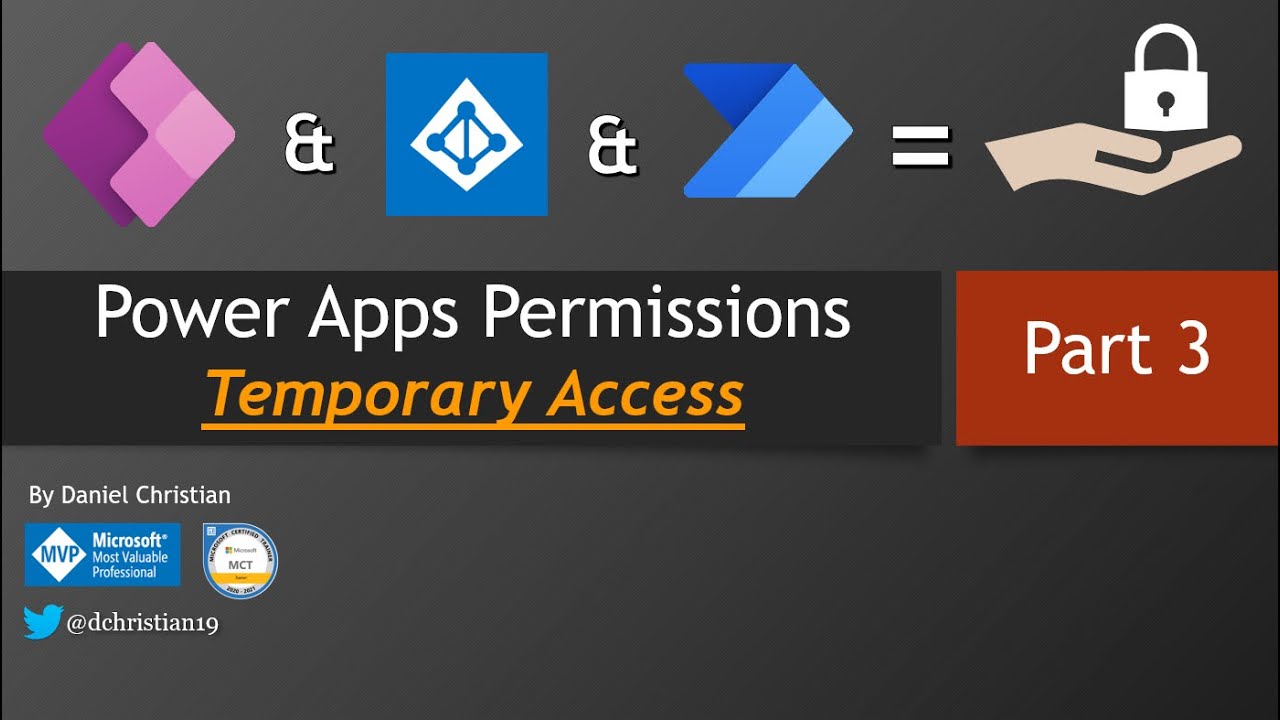 Power Apps Permissions: Temporary Access - YouTube
