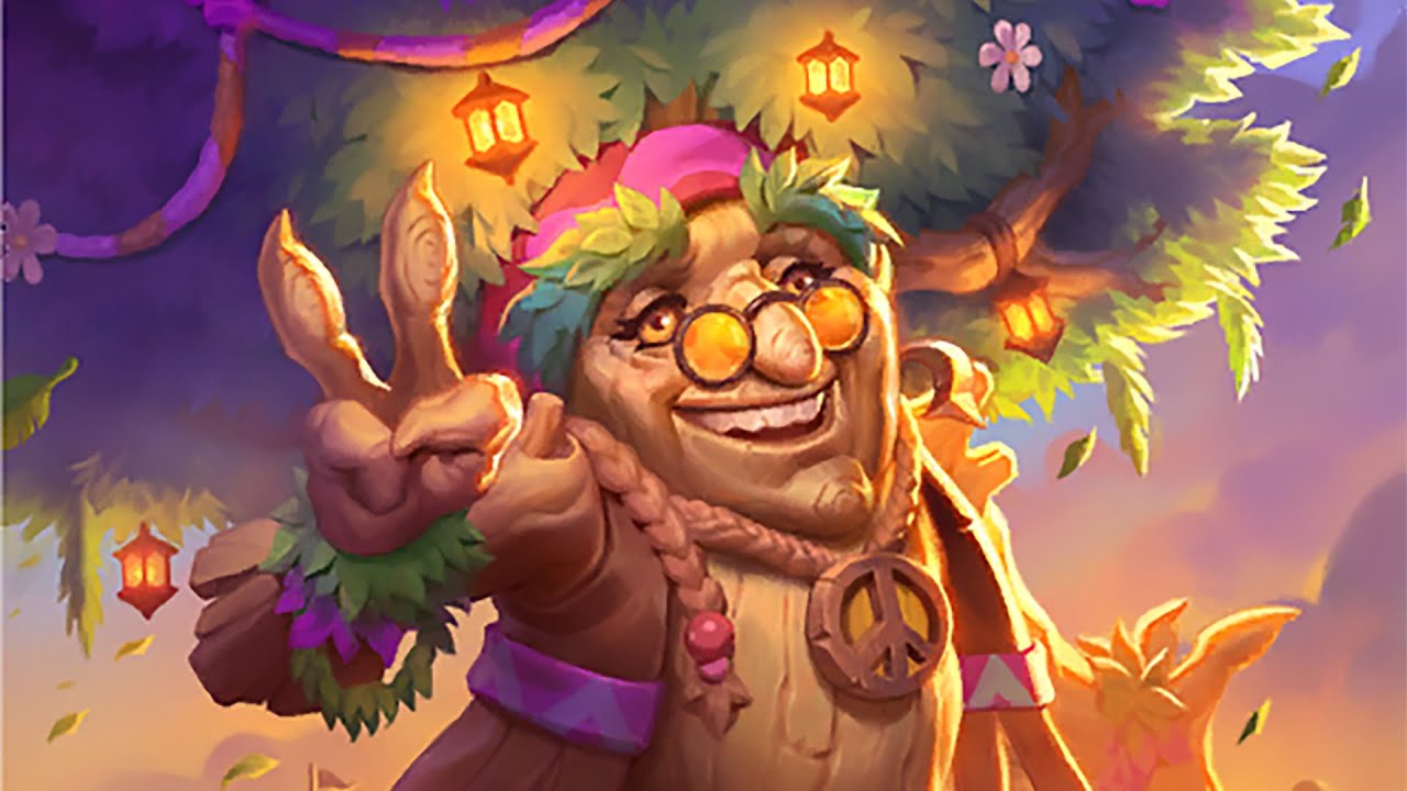 Hearthstone - Dame Groovybark Druid Hero Voice Lines - YouTube