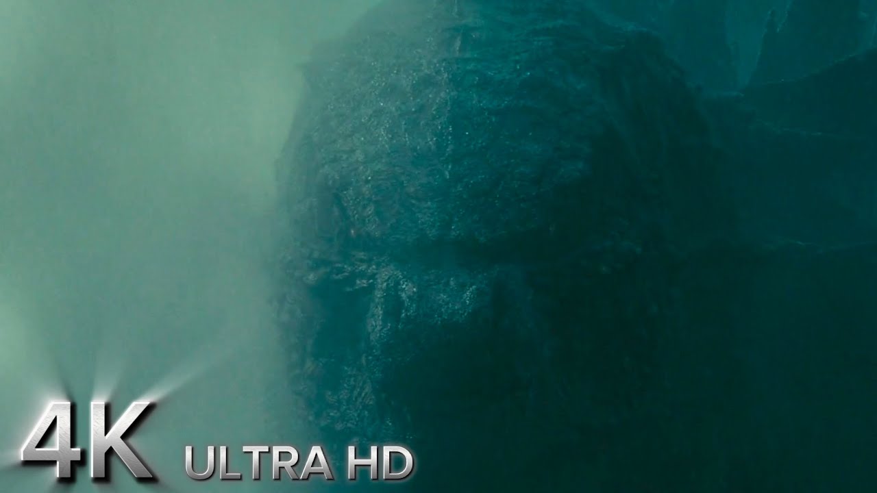 Godzilla nuclear bomb scene | 4K ultra HD | dr. serizawa's Death scene ...