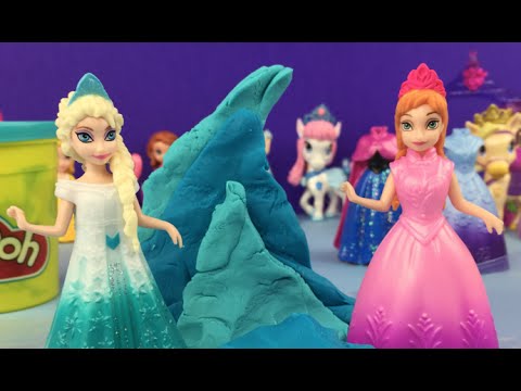 Disney Frozen Elsa or Arrendale Clipset Make Elsa's Frozen Ice Castle ...