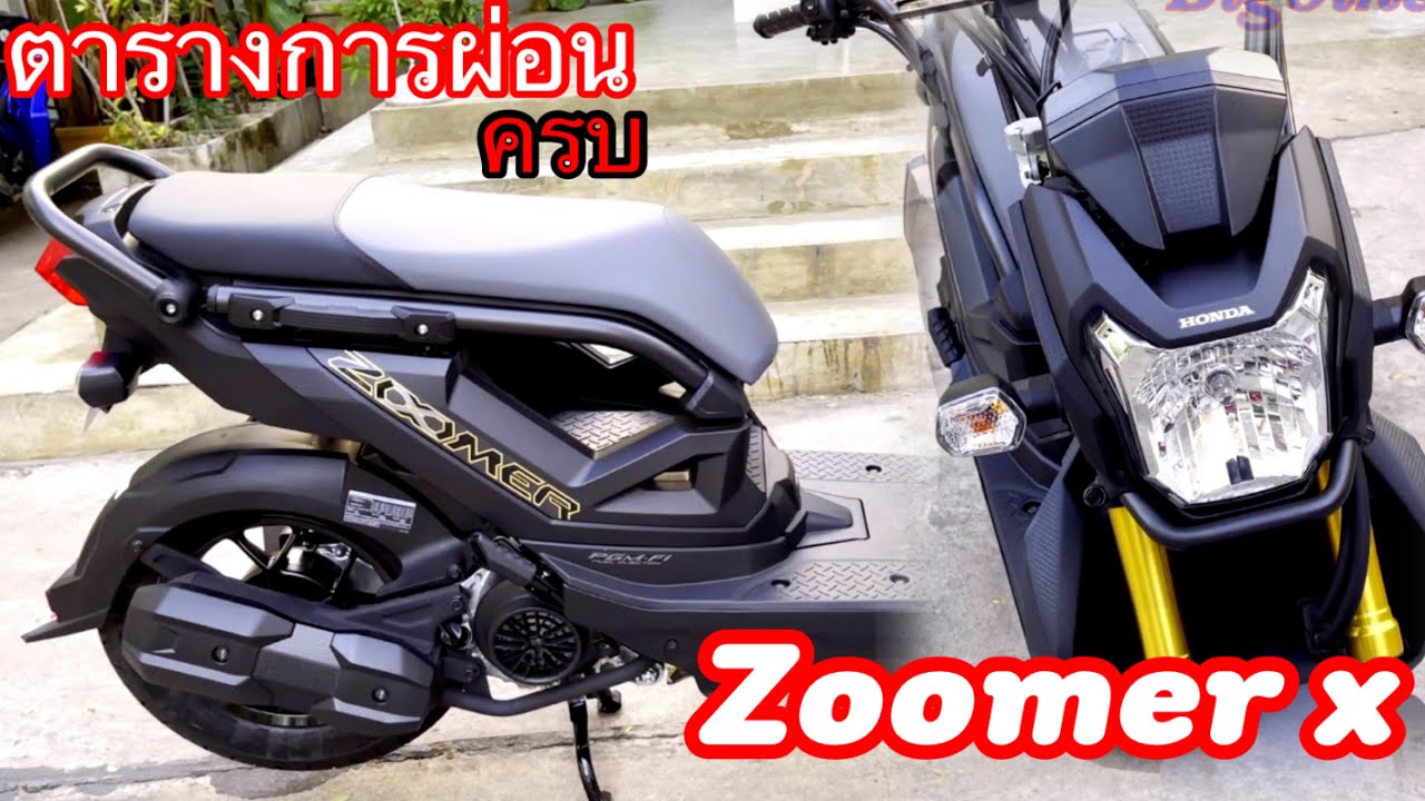 พามาดูราคา zoomer x พร้อมตารางการผ่อนครบ จุดเด่น ลืมกันยัง ยังขายอยู่นะ ...