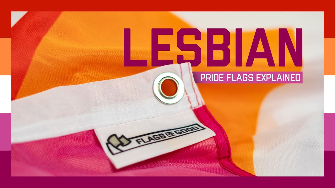 History and Meaning of the Lesbian Pride Flag - YouTube