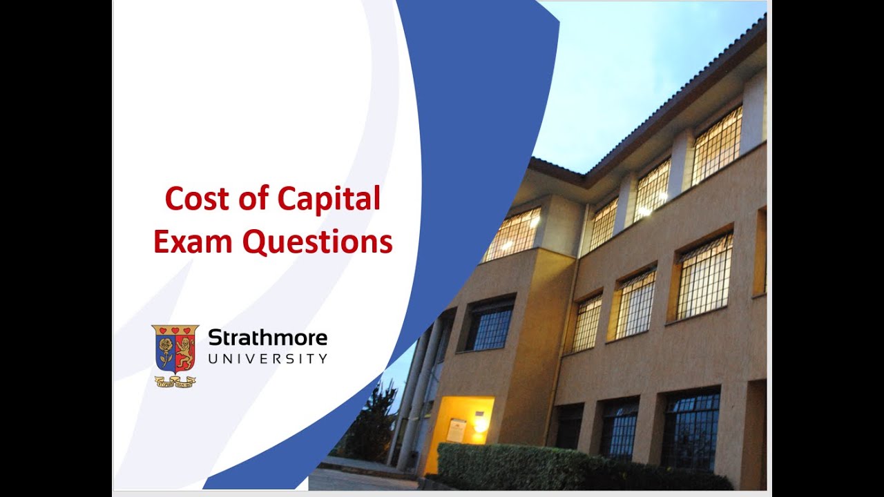 Cost Of Capital Exam Questions YouTube cost-of-capital-exam-questions-youtube