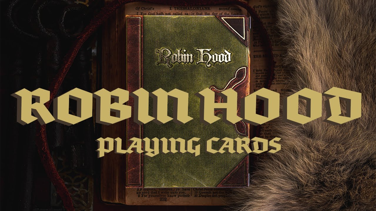 ROBIN HOOD PLAYING CARDS / UNBOXING / KINGS WILD PROJECT - YouTube