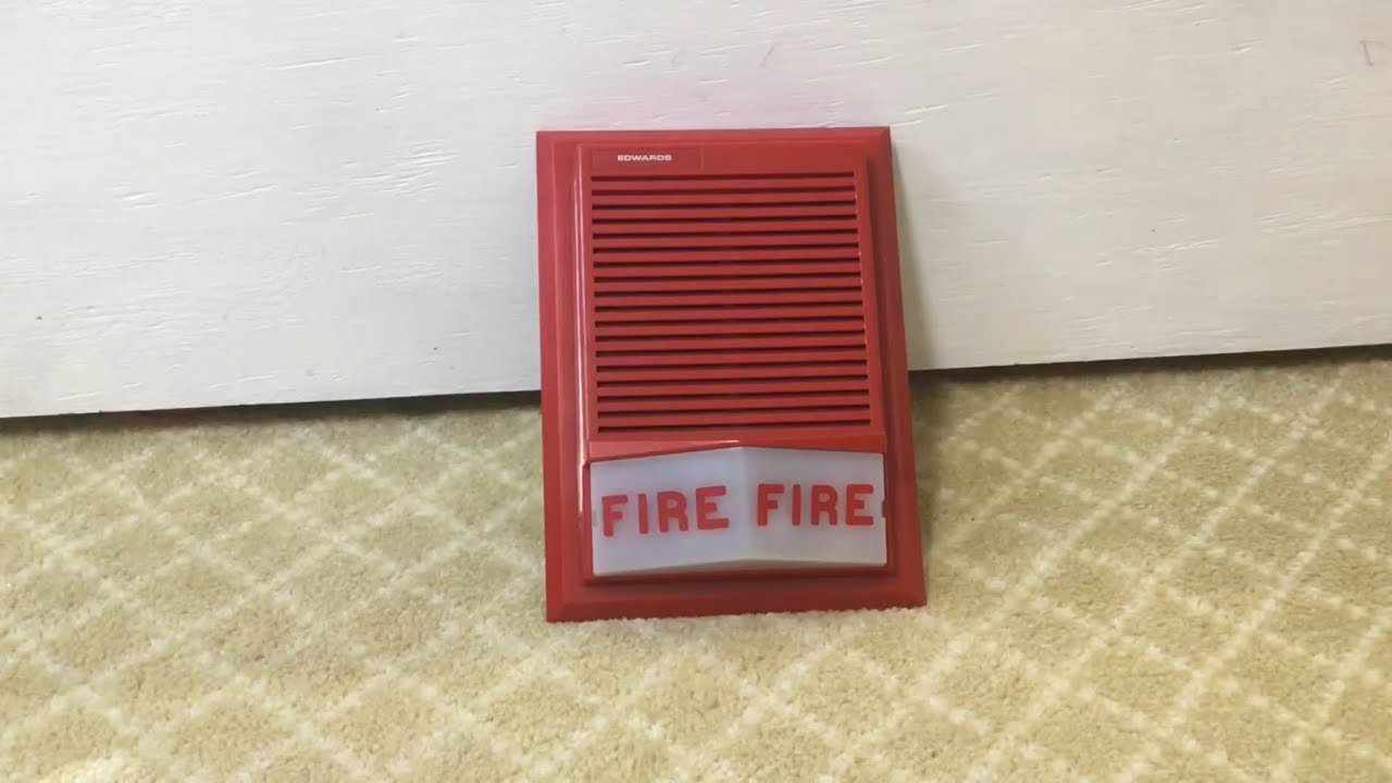 Fire Alarm Review of the Edwards 892 Electronic Horn/Strobe - YouTube