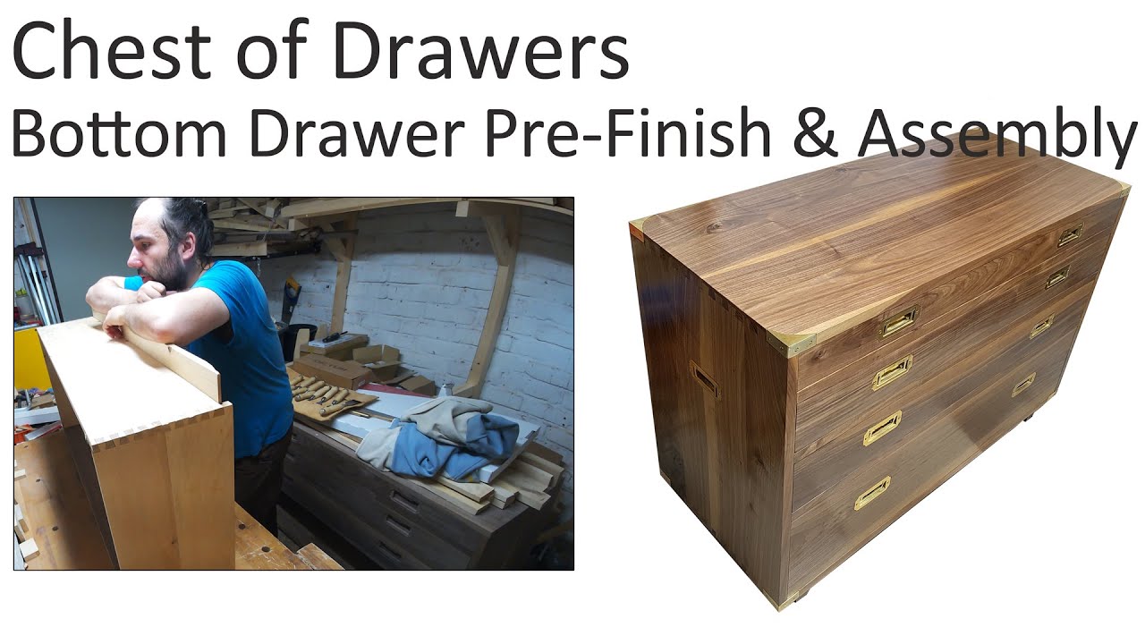 Chest of Drawers - 7 - Bottom Drawer Pre-Finish & Assembly - Campaign ...