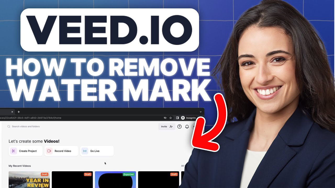 How To Remove Watermark on Veed.io (2025 Updated Tutorial) - YouTube