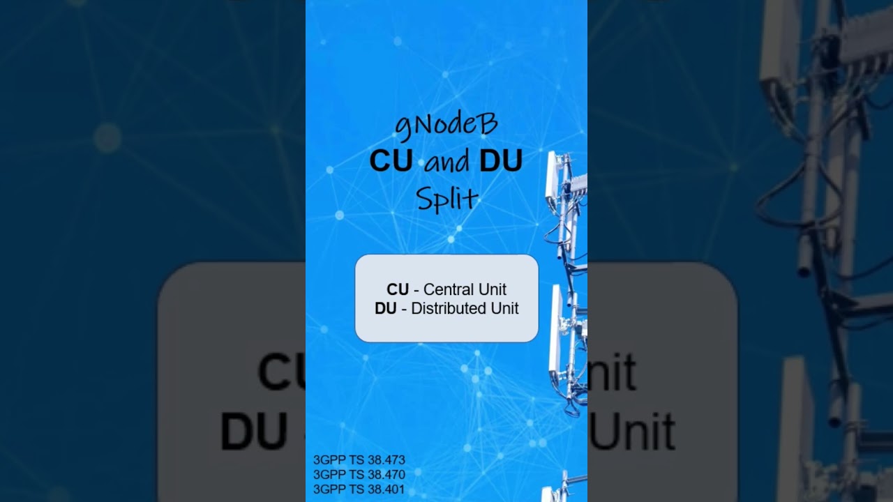 What is New in 5G - F1 Interface - YouTube