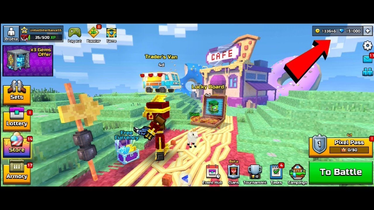 Get Unlimited Gems for FREE | Coins | Pixel Gun 3D | Ultimatum | Pg3d ...