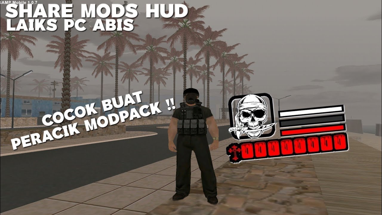 [ SHARE ] MOD HUD DRAKLINE STYLE PC !! GTA SAMP ANDROID - YouTube