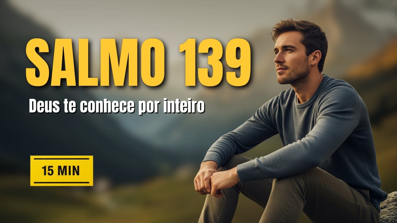 DEUS TE CONHECE POR INTEIRO | Salmo 139 | Oração e Meditação em 15 ...