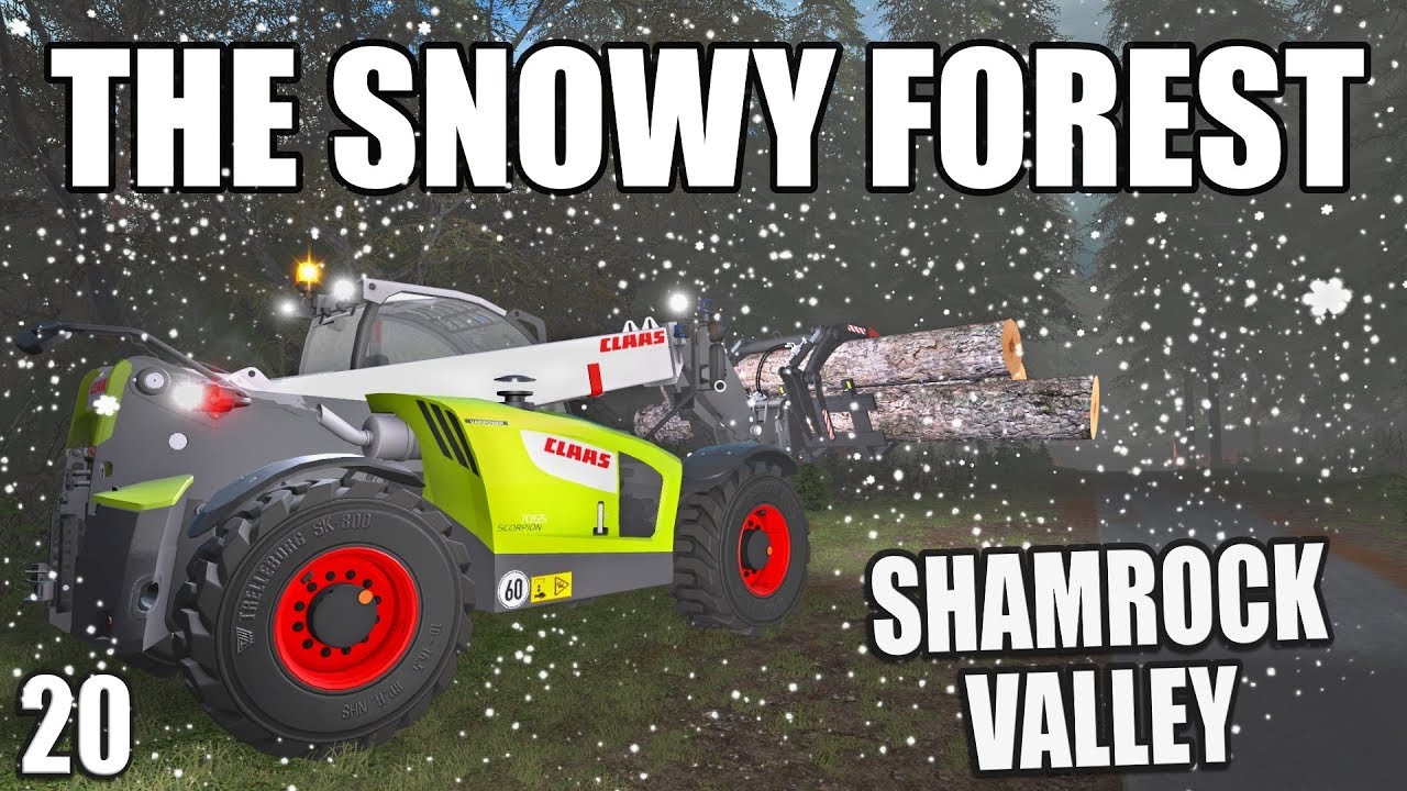 THE SNOWY FOREST | Shamrock Valley | Farming Simulator 17 - #20 - YouTube