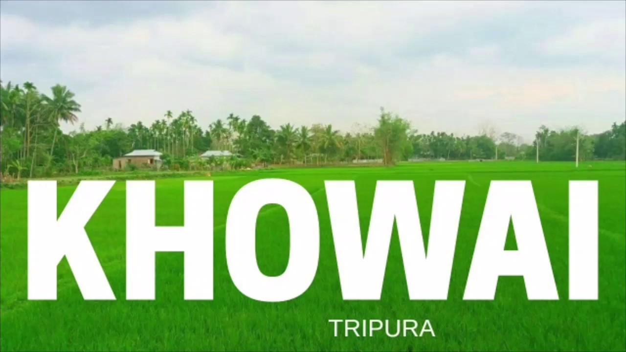 khowai city road - YouTube