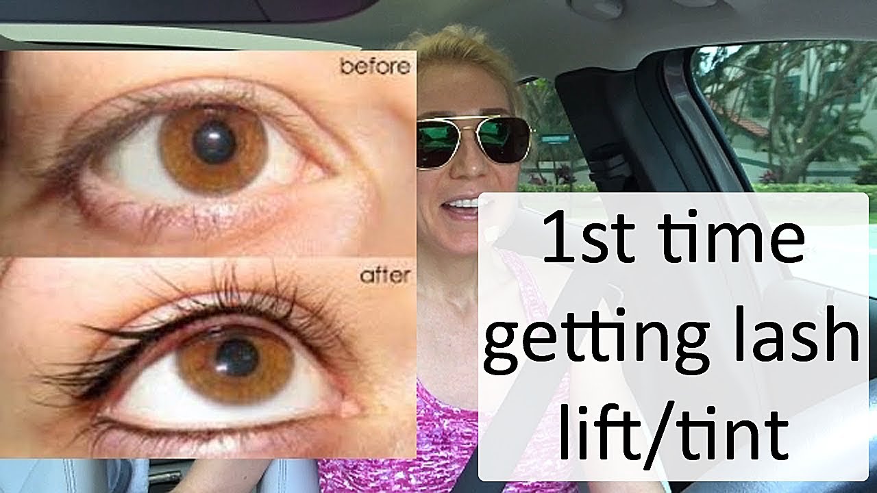I got my lashes lifted and tinted! Best way to heal scars :) - YouTube