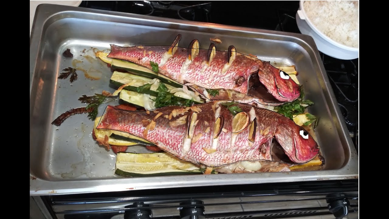 How To Make and Prepare a Red Silk Snapper (fish) - YouTube