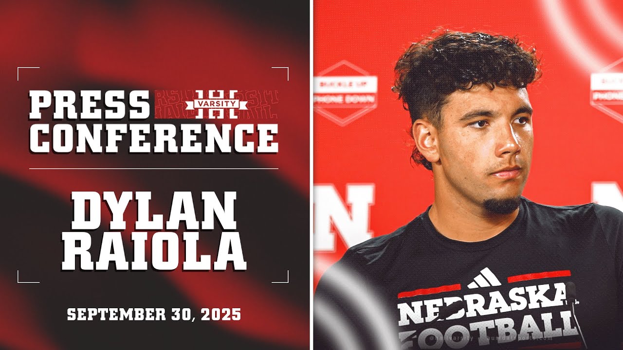 Husker QB Dylan Raiola Previews Michigan State | Nebraska Football ...