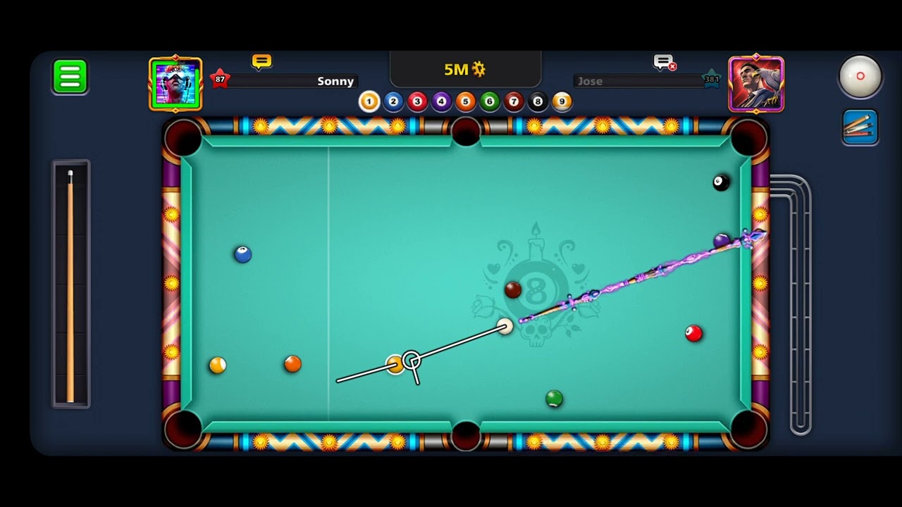 8 Ball Pool by Miniclip: 9 Ball Part 2 - YouTube