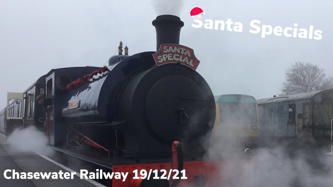 Chasewater Railway - Santa Specials - 19th December 2021 - YouTube