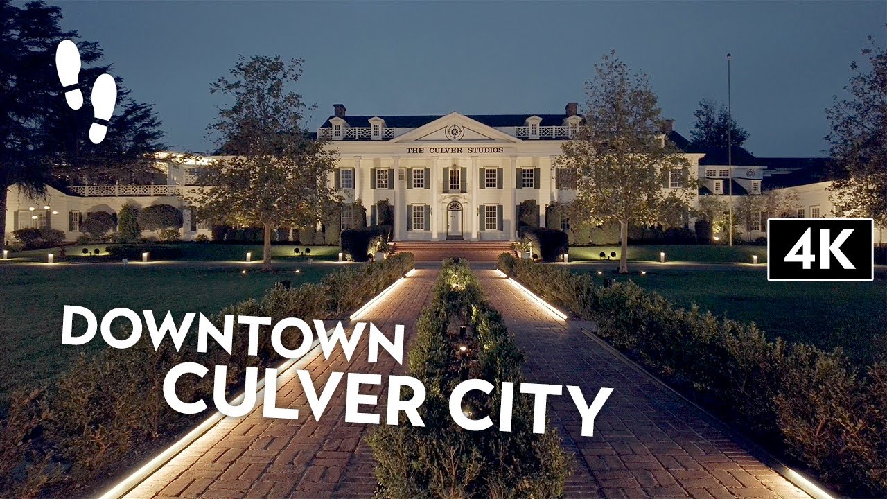 Walking Downtown Culver City at Dusk [4K] - YouTube