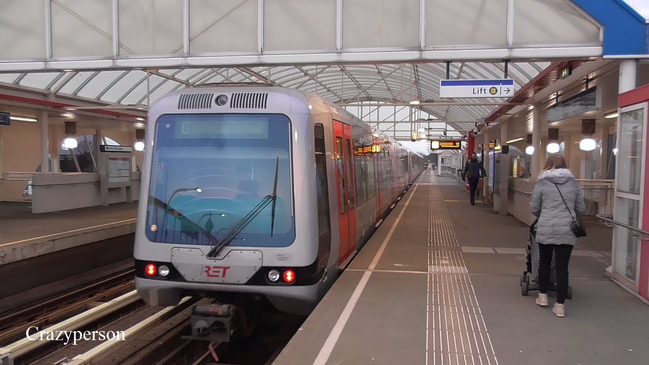 RET Rotterdam Metro in Feb. & Maart 2019 #2 - YouTube