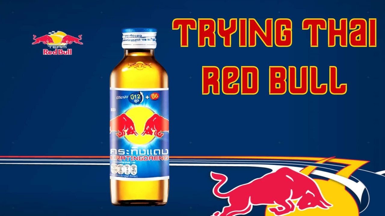 Thailand Red Bull Review & Taste Test - YouTube