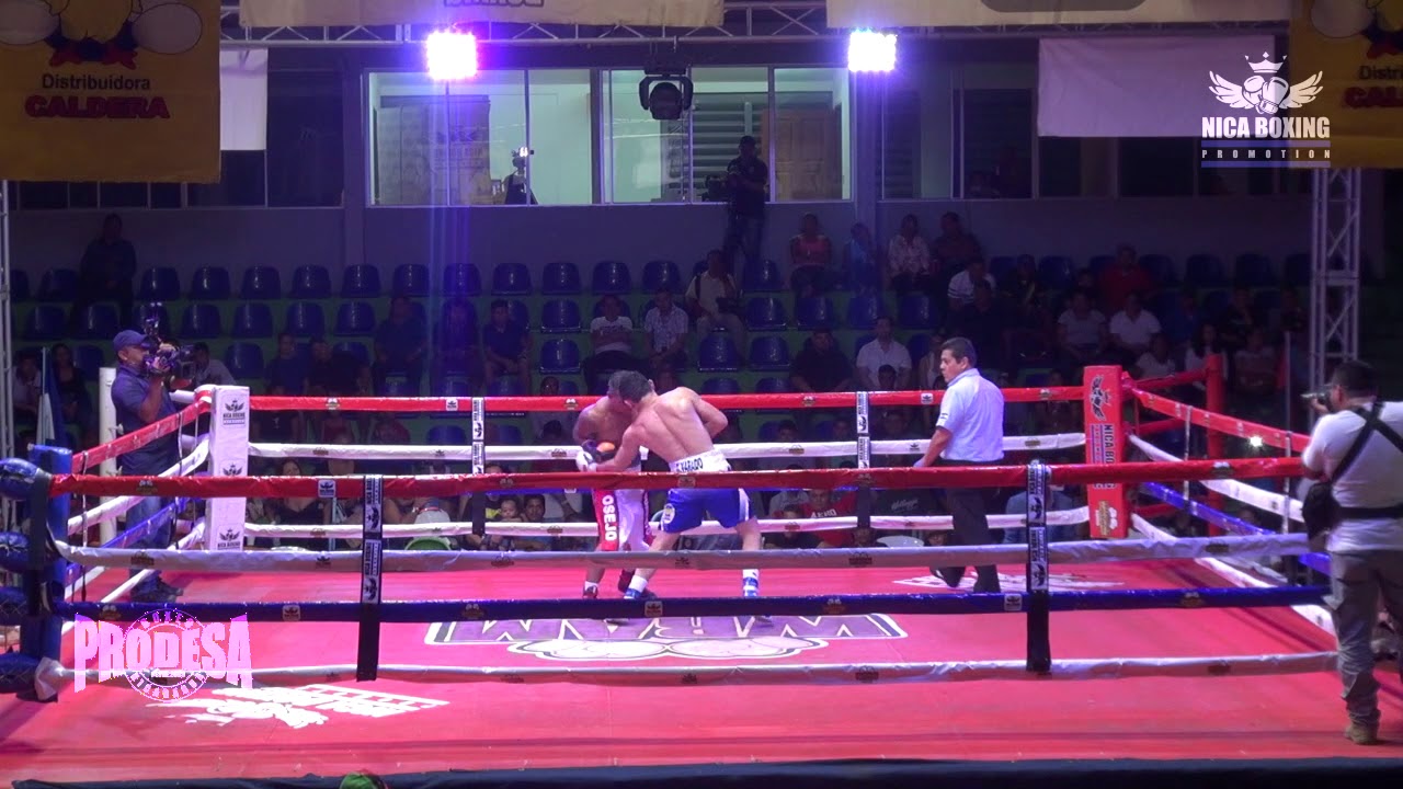 Rene Alvarado VS Eusebio Osejo 3 - Nica Boxing Promotions - YouTube