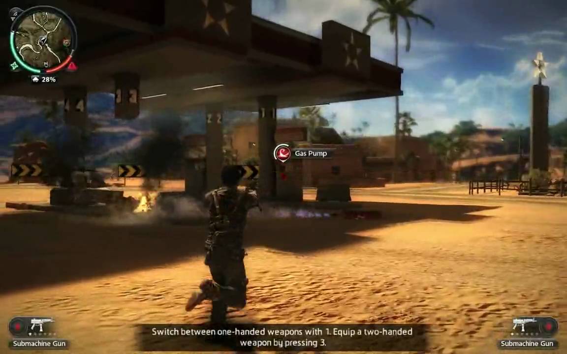 Just Cause 2 PC Demo Gameplay - Part 1 of 2 - HD - YouTube