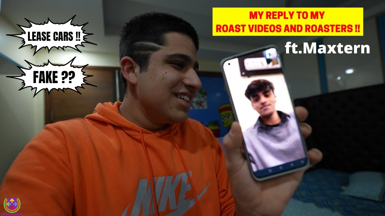 MY REPLY TO ROAST VIDEOS and ROASTERS ft.@maxtern !! - YouTube