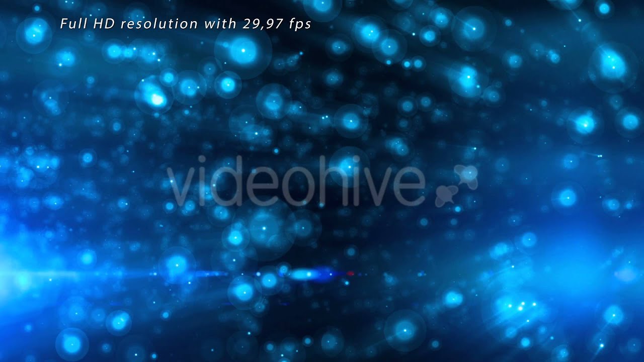 Dreamy Blue Ambience Animation - Royalty Free Video Background - YouTube