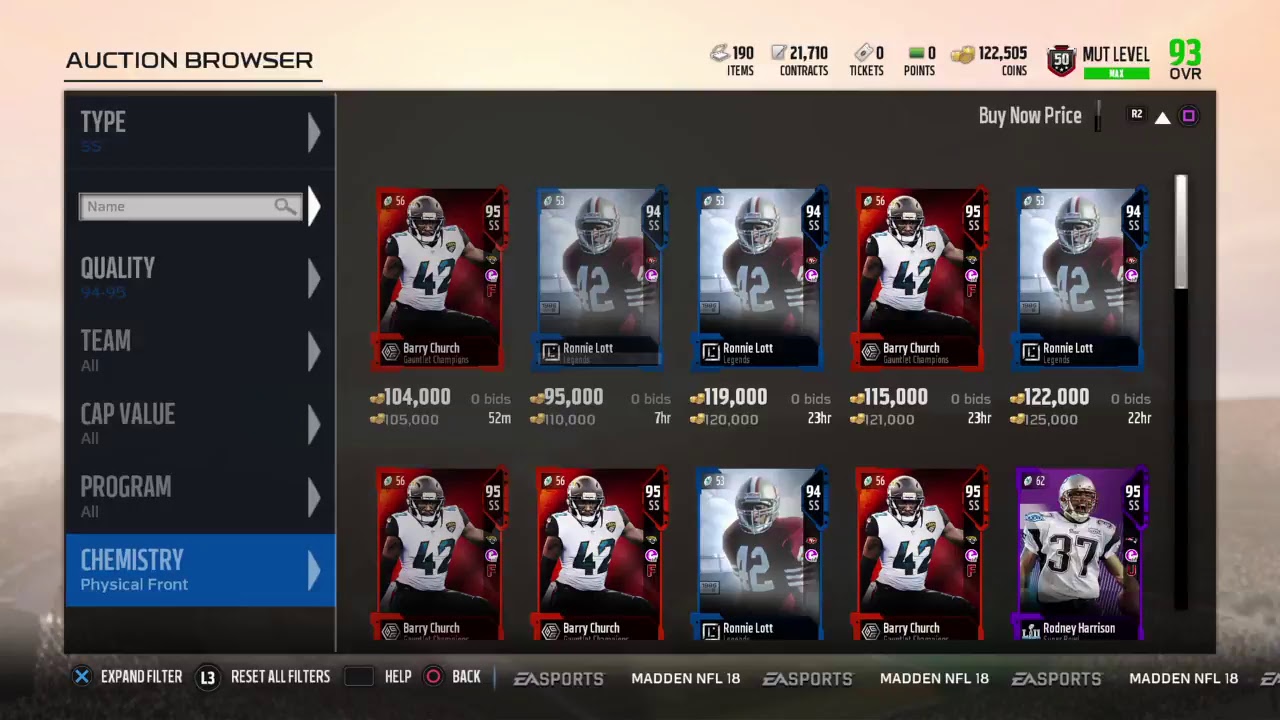 Madden 18 MUT Solo Challenges-Race to Level 50 - YouTube