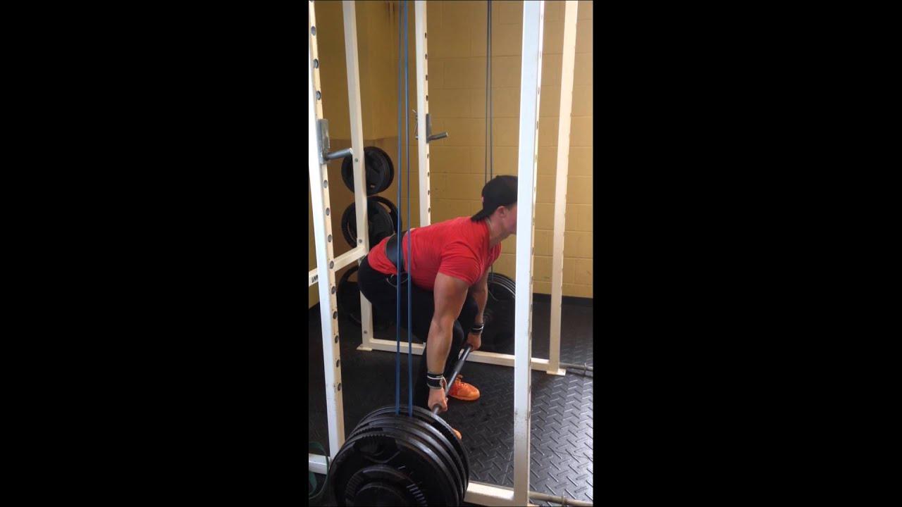 Band Assisted Barbell Deadlift (Lower Body) - YouTube