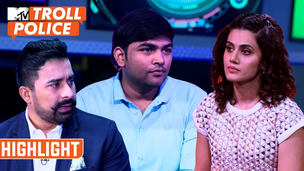 Tracking Taapsee’s Troll: The Investigation Begins | Troll Police - YouTube