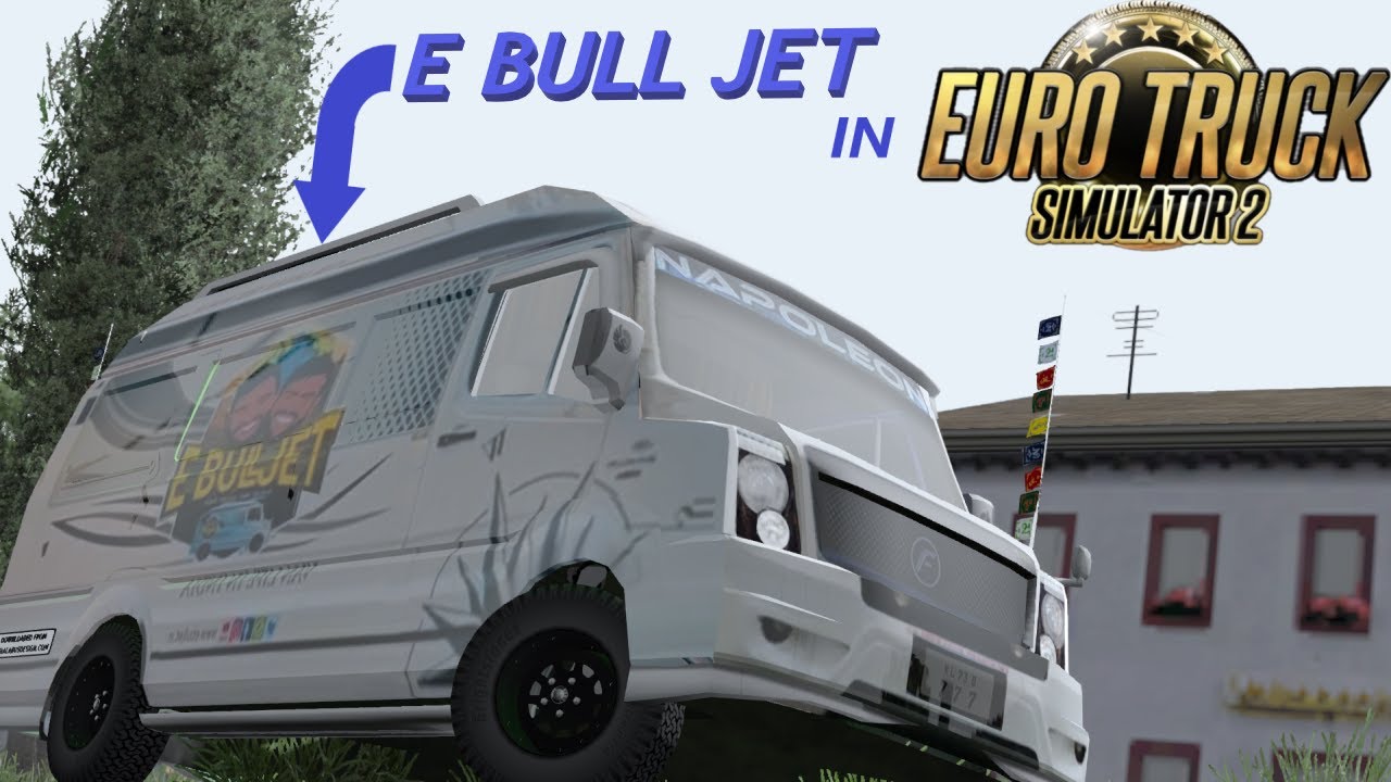 ETS 2 : A TRIBUTE TO E BULL JET | Driving E BULL JET in ETS 2 ...