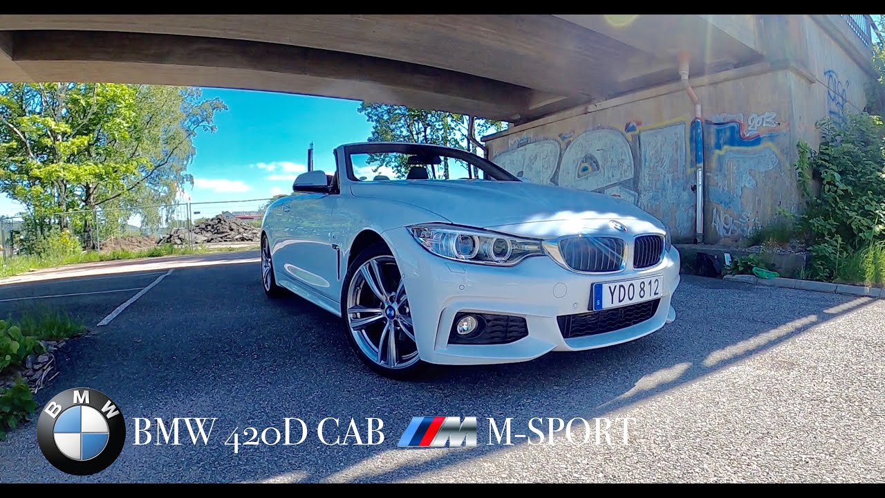 BMW 420D CAB M-SPORT - YouTube