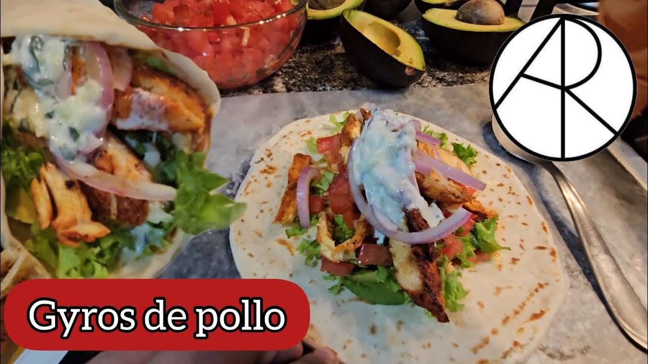 Gyros de pollo / AR Foods - YouTube