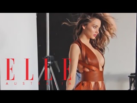 ELLE Behind The Scenes: On Set With Miranda Kerr