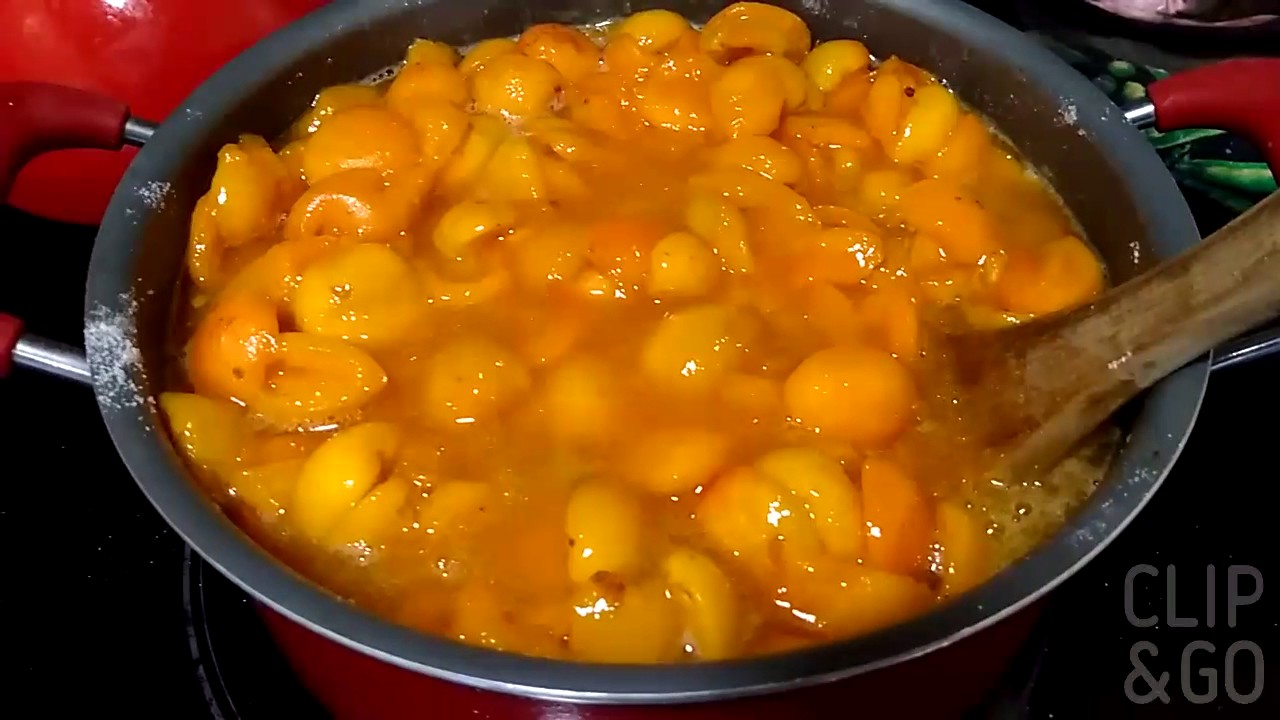 Wild Apricot Jam hot-pack method - YouTube