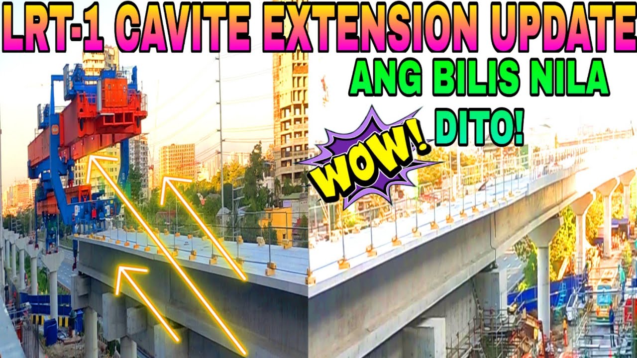 LRT-1 CAVITE EXTENSION PITX UPDATE - YouTube
